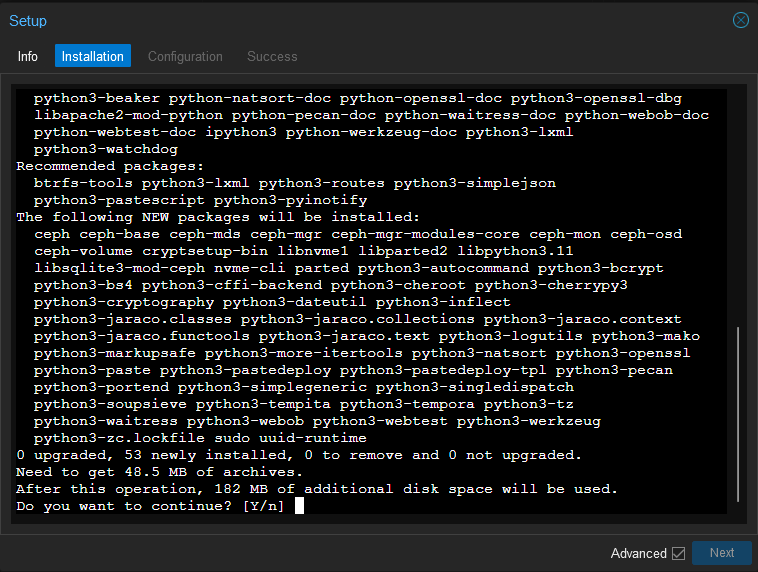 Build up a Hyper-Converged Proxmox/Ceph Cluster